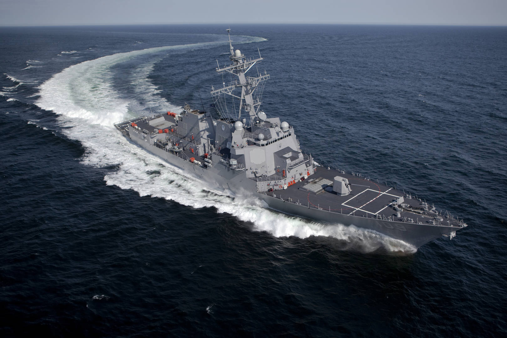 Impostato il cacciatorpediniere USS Harvey C. Barnum Jr. (DDG 124)